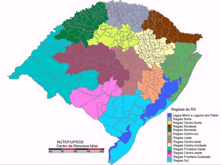 Mapa do Rio Grande do Sul: Cidades, Tipos de mapa e Curiosidades